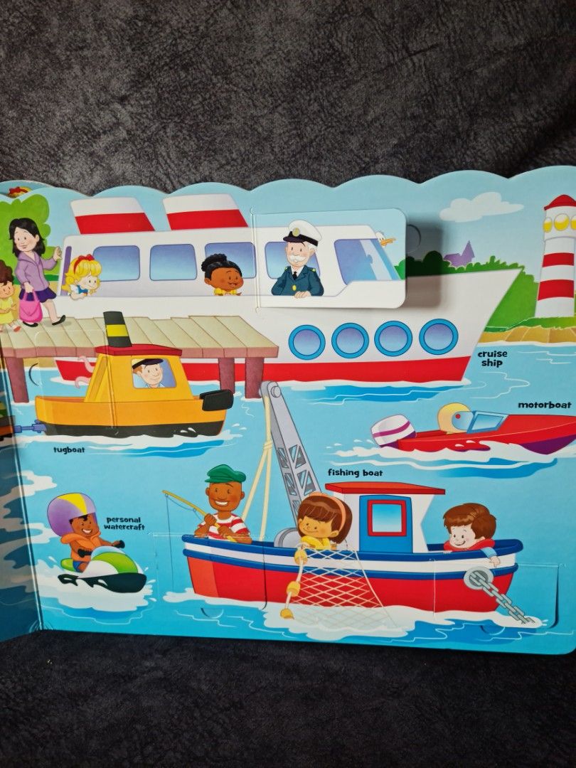 Fisher price lift the flaps interactive children's board books, Hobbies ...