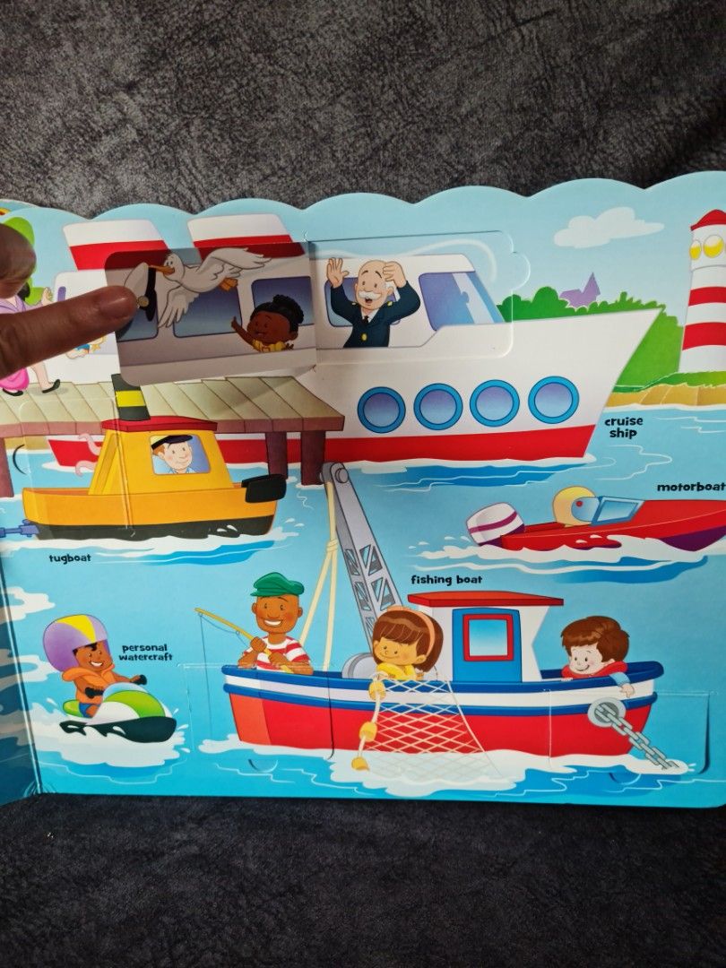 Fisher price lift the flaps interactive children's board books, Hobbies ...