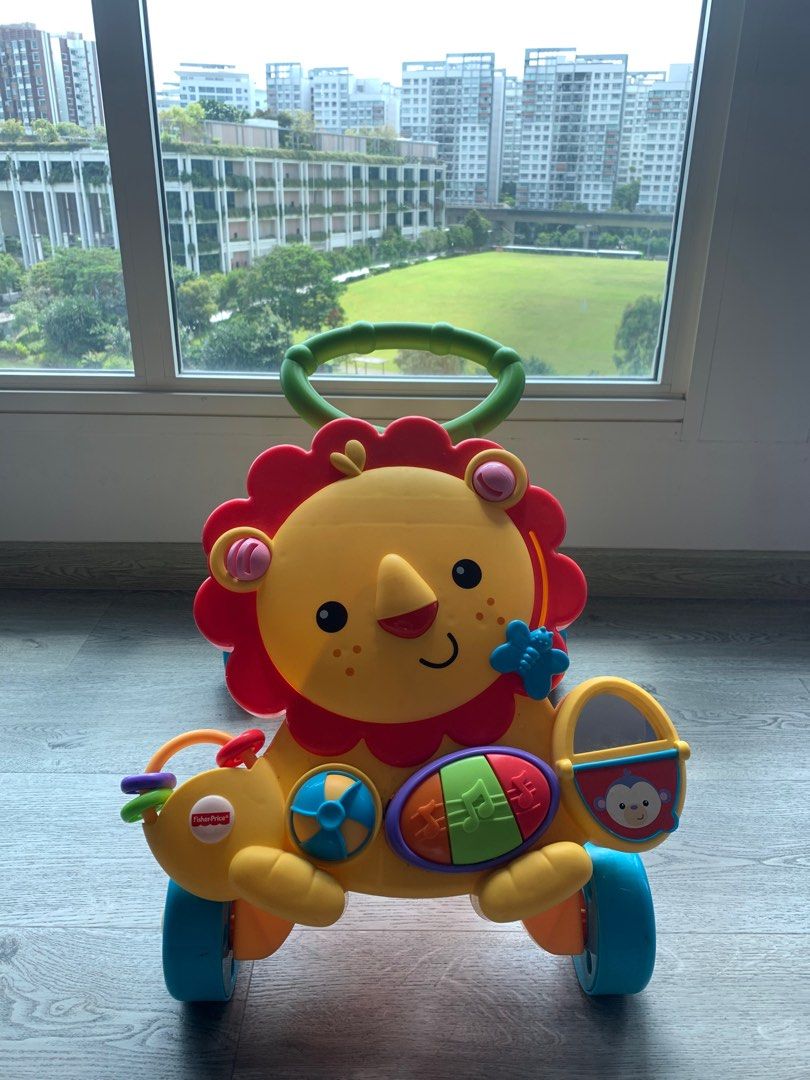 Fisher price Lion Walker, Hobbies & Toys, Toys & Games on Carousell