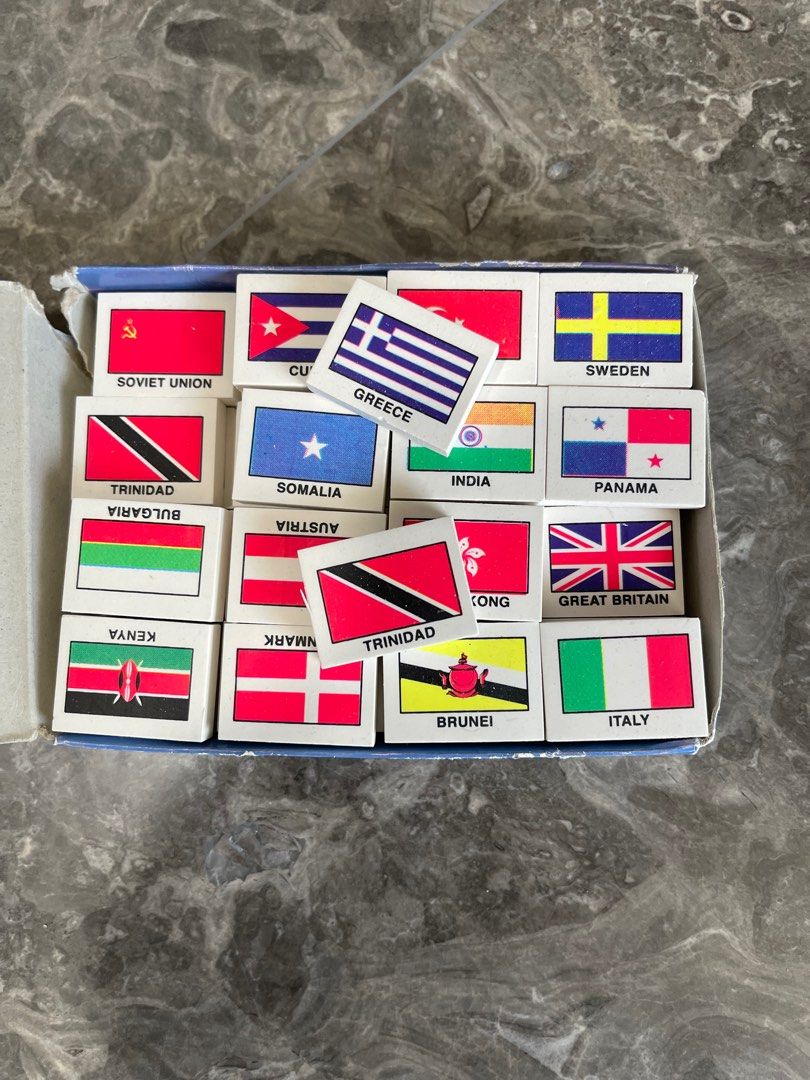 FLAG Erasers, Hobbies & Toys, Stationery & Craft, Other Stationery ...