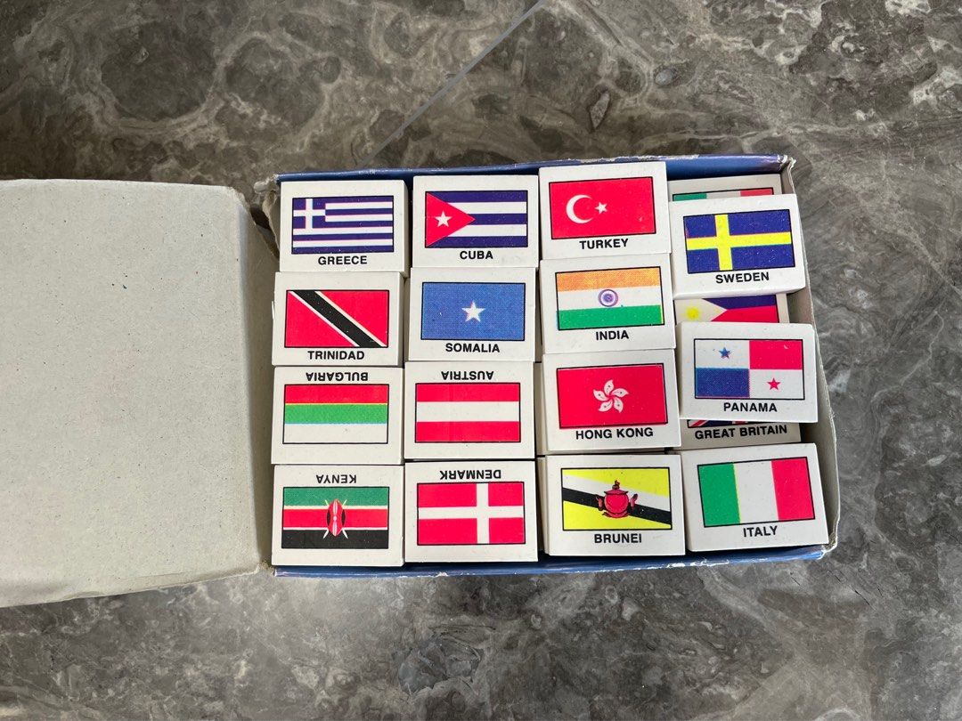 FLAG Erasers, Hobbies & Toys, Stationery & Craft, Other Stationery ...