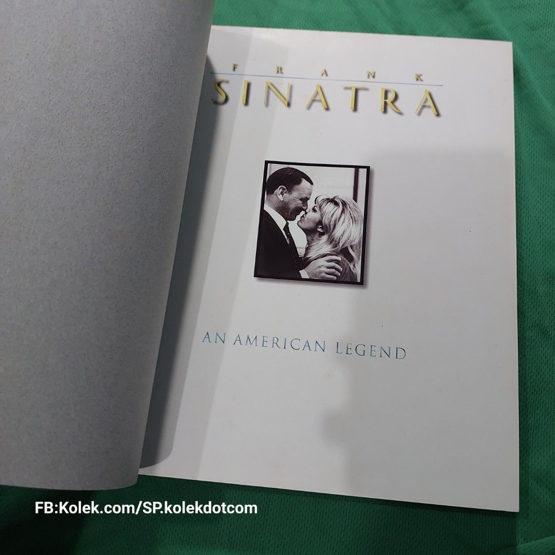 Frank Sinatra Hard cover book, Hobbies & Toys, Books & Magazines ...
