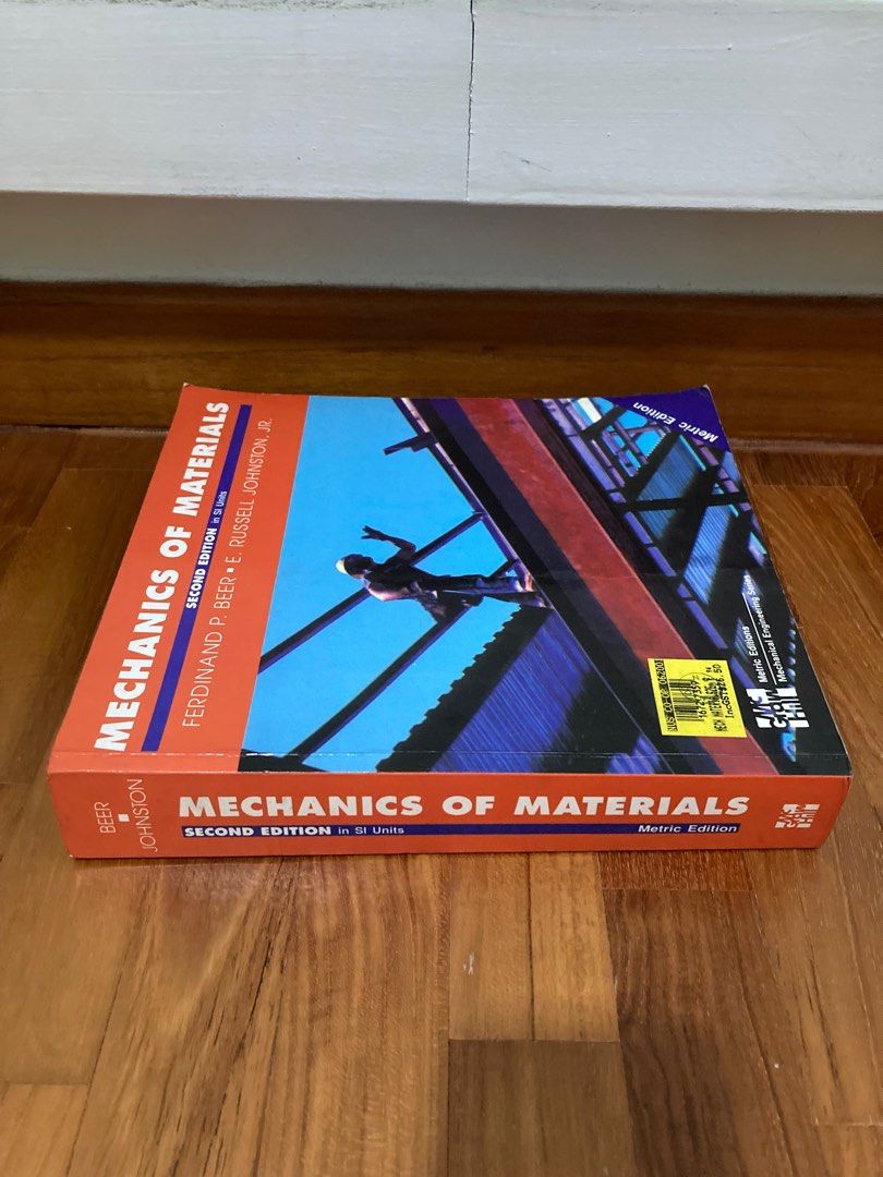 Free Giveaway - Mechanics of Materials 2nd edition, Hobbies & Toys, Books & Magazines, Textbooks ...