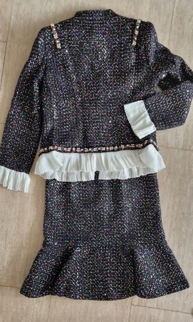 French Style Jacket Suit, Women's Fashion, Dresses & Sets, Sets or ...