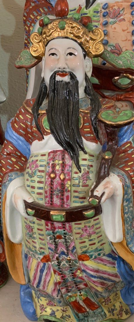 fu Lou Shou Chinese statue, Hobbies & Toys, Memorabilia & Collectibles ...
