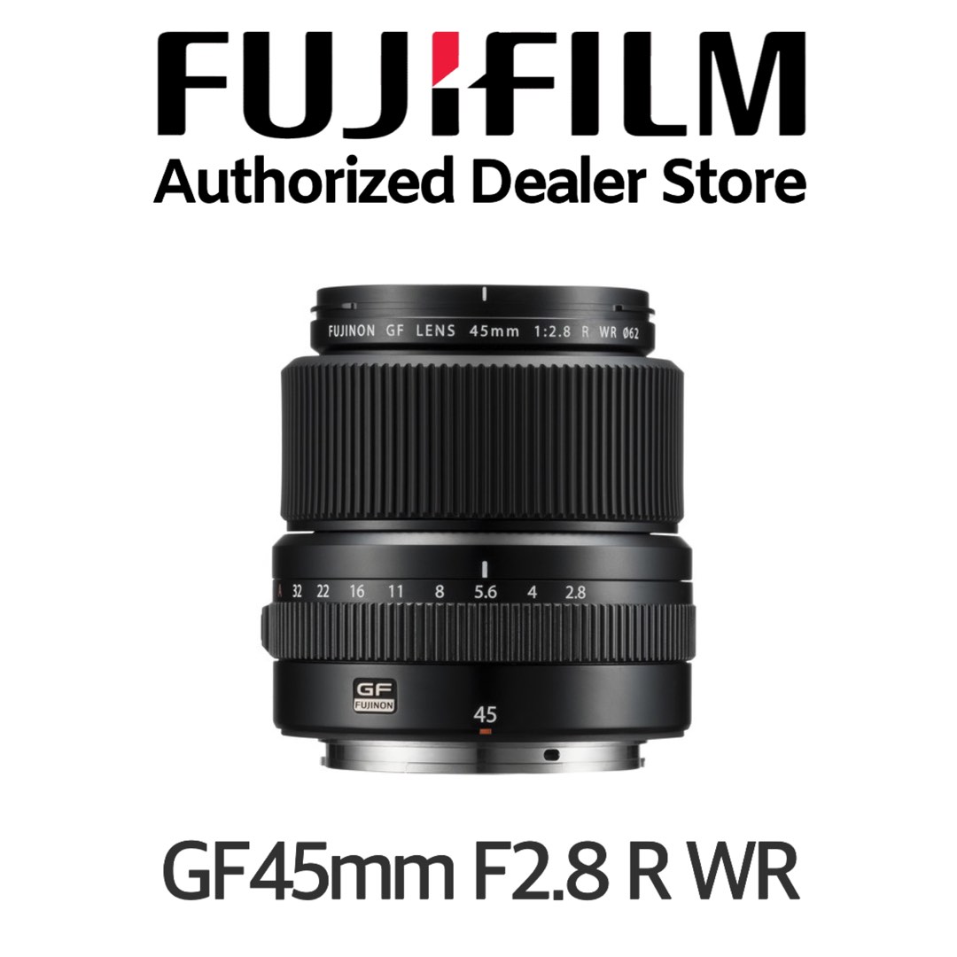 Fujifilm fuji GF 45mm F2.8 R WR lens, Photography, Lens & Kits on Carousell