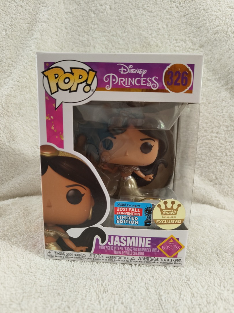 Funko Pop Disney Princess - Jasmine (Dancing Gown with Pin) Funko.Com ...