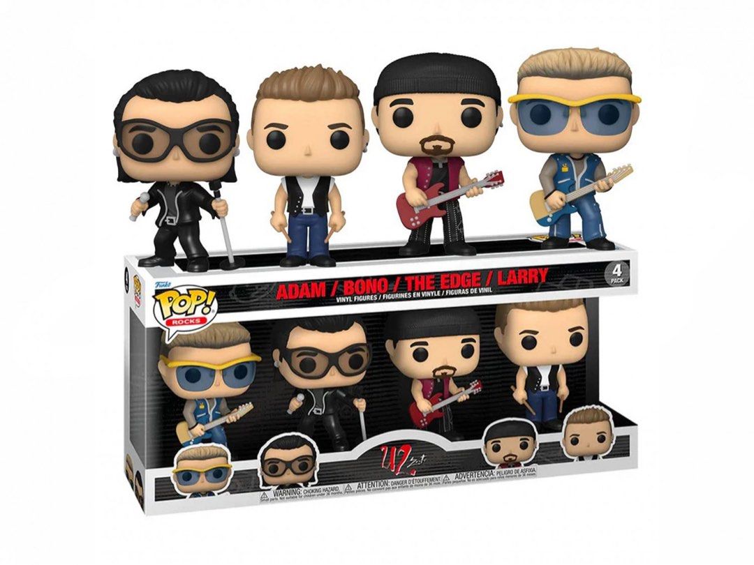 Funko Pop! Queen - Freddie Mercury, Roger Taylor, Brian May & John ...