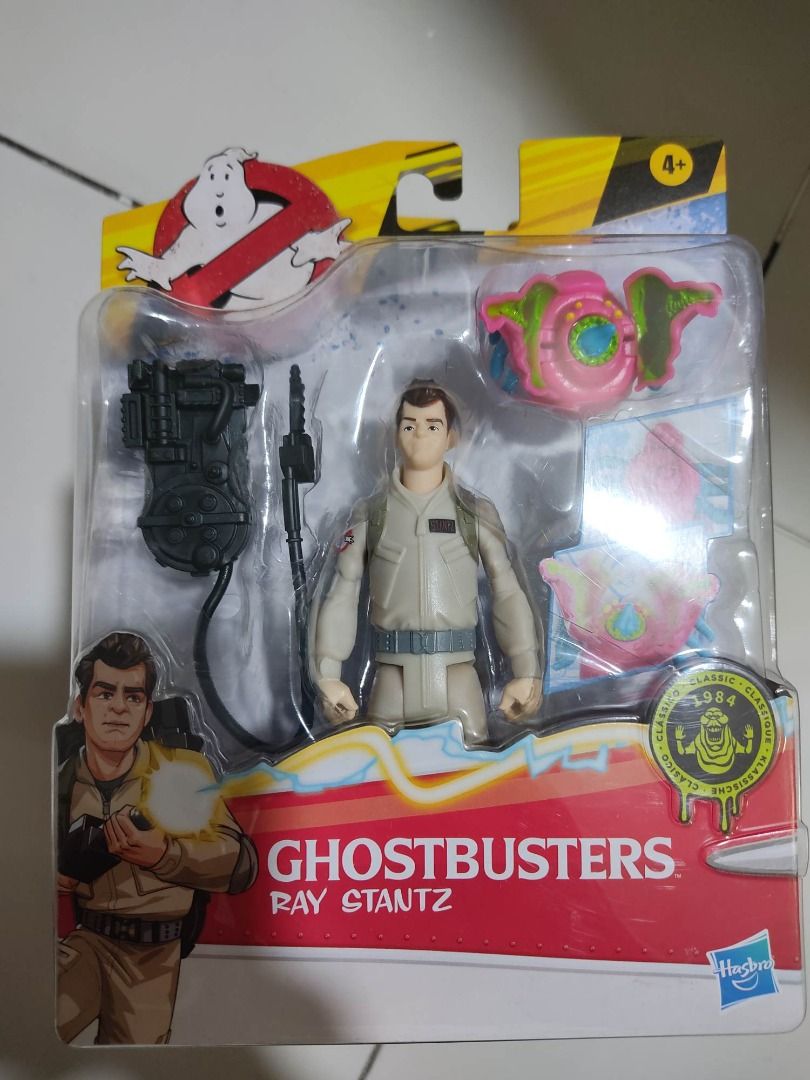 Ghostbuster Fright Feature Set of 4 Figures (Peter, Ray, Egon, Winston ...