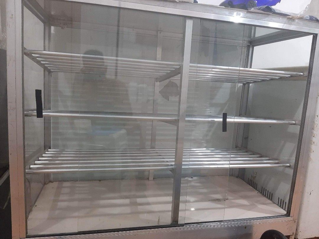 Glass stante, Furniture & Home Living, Furniture, Shelves, Cabinets ...