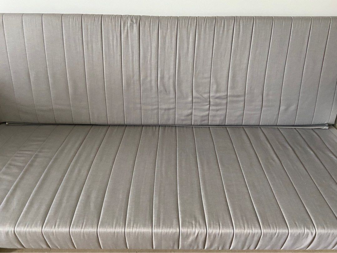 GOOD CONDITION IKEA NYHAMN Sofa Bed Queen size 3 seater, Furniture & Home Living, Furniture ...