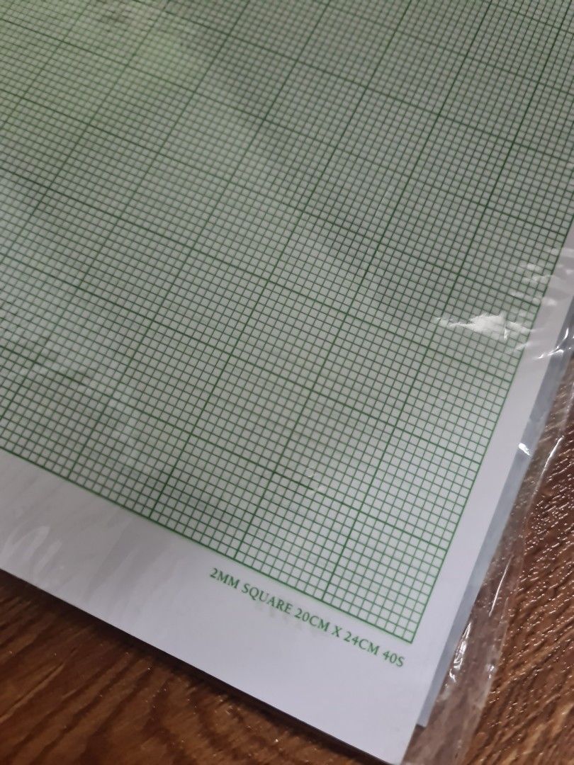 Graph Paper 40 sheets, Hobbies & Toys, Stationery & Craft, Other ...