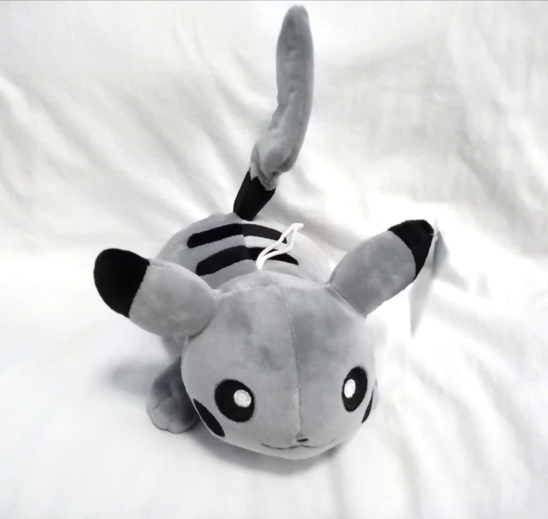 Grey Pikachu Pokemon Plush, Hobbies & Toys, Toys & Games on Carousell