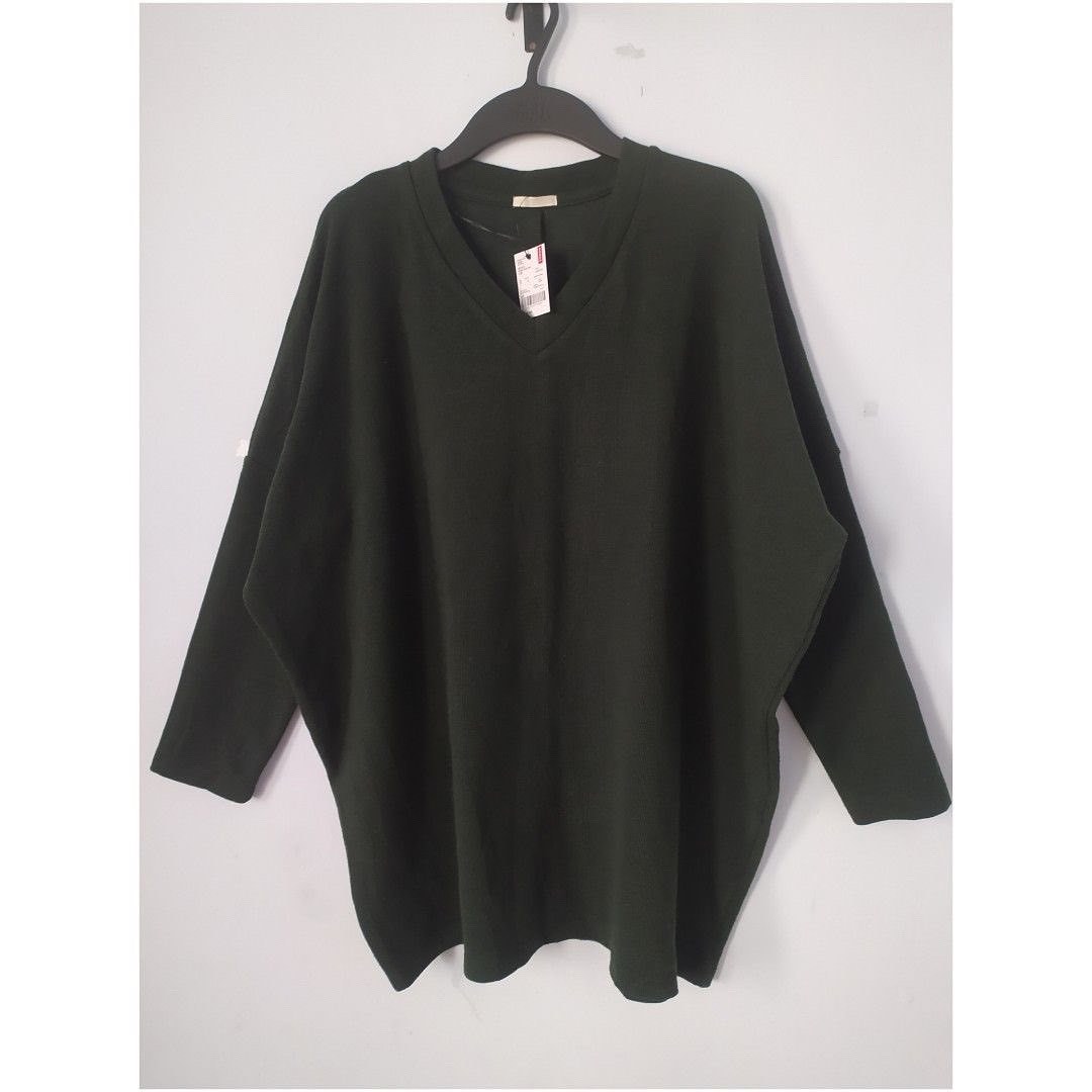 GU Uniqlo Knitted Basic Sweater, Women's Fashion, Tops, Longsleeves on ...