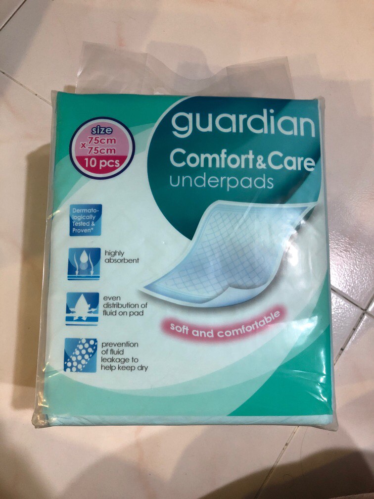 Guardian Adult Diapers, Comfort and Care Underpads, Health & Nutrition ...