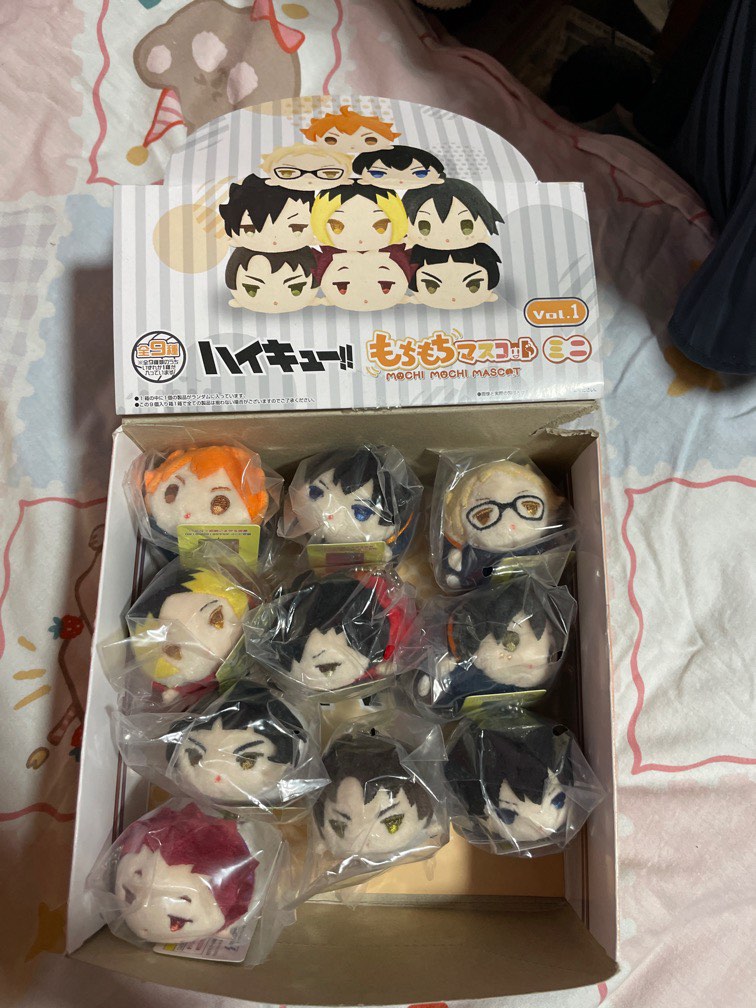 haikyuu mini mochi mascot plush, Hobbies & Toys, Memorabilia ...