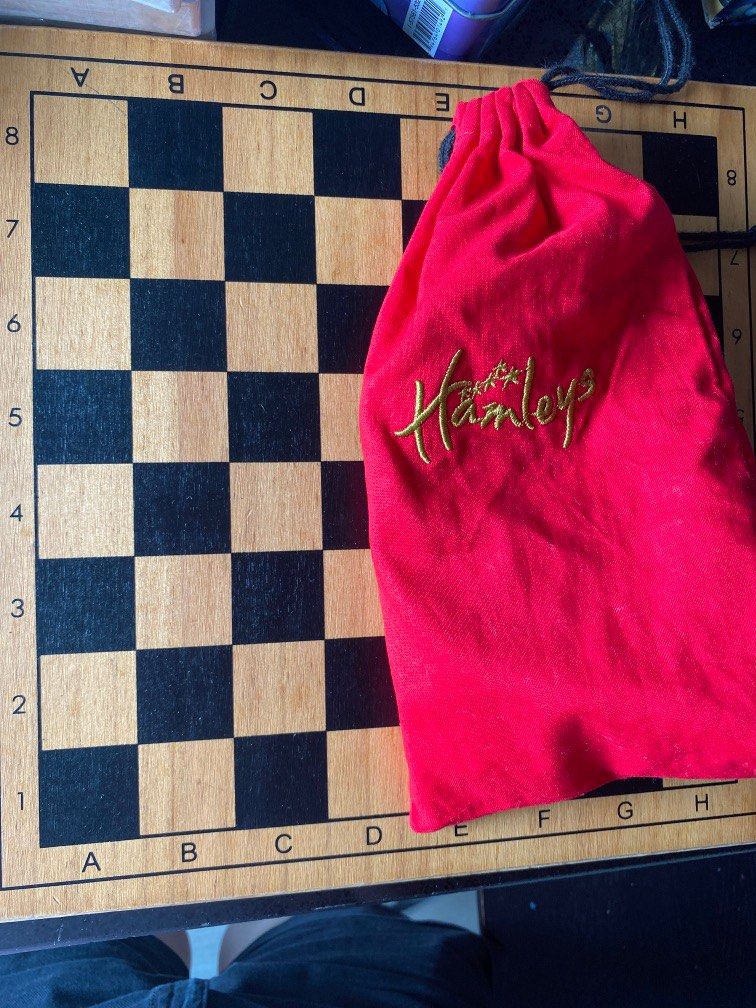 Hamley’s wooden chess set, Hobbies & Toys, Toys & Games on Carousell