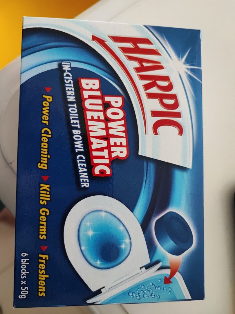 Harpic toilet bowl cleaner, Furniture & Home Living, Bathroom & Kitchen ...