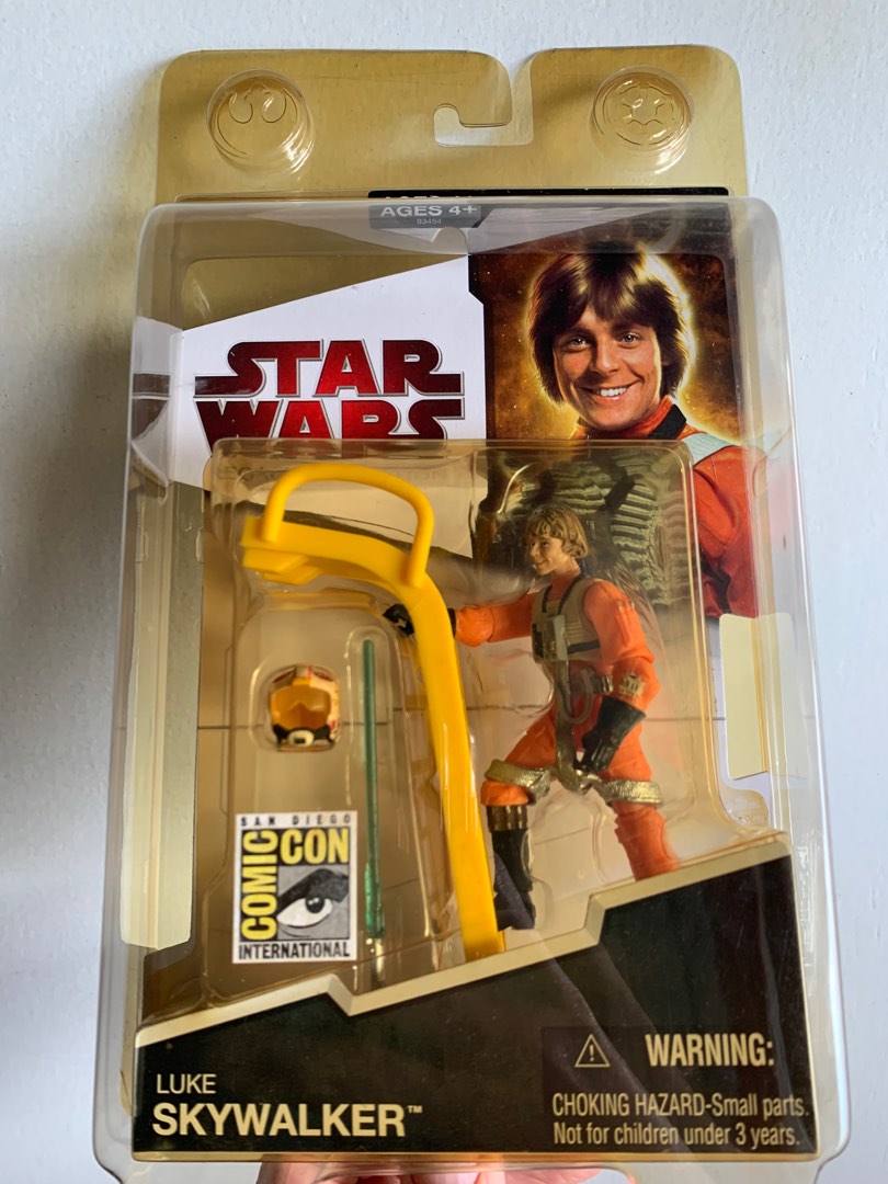 Hasbro SDCC EXCLUSIVE LUKE SKYWALKER X-WING PILOT, Hobbies & Toys, Toys ...