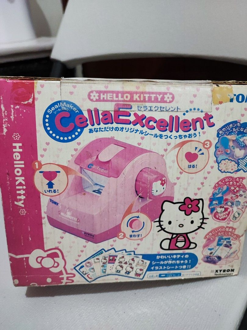 Hello Kitty Sticker Maker, Hobbies & Toys, Toys & Games on Carousell