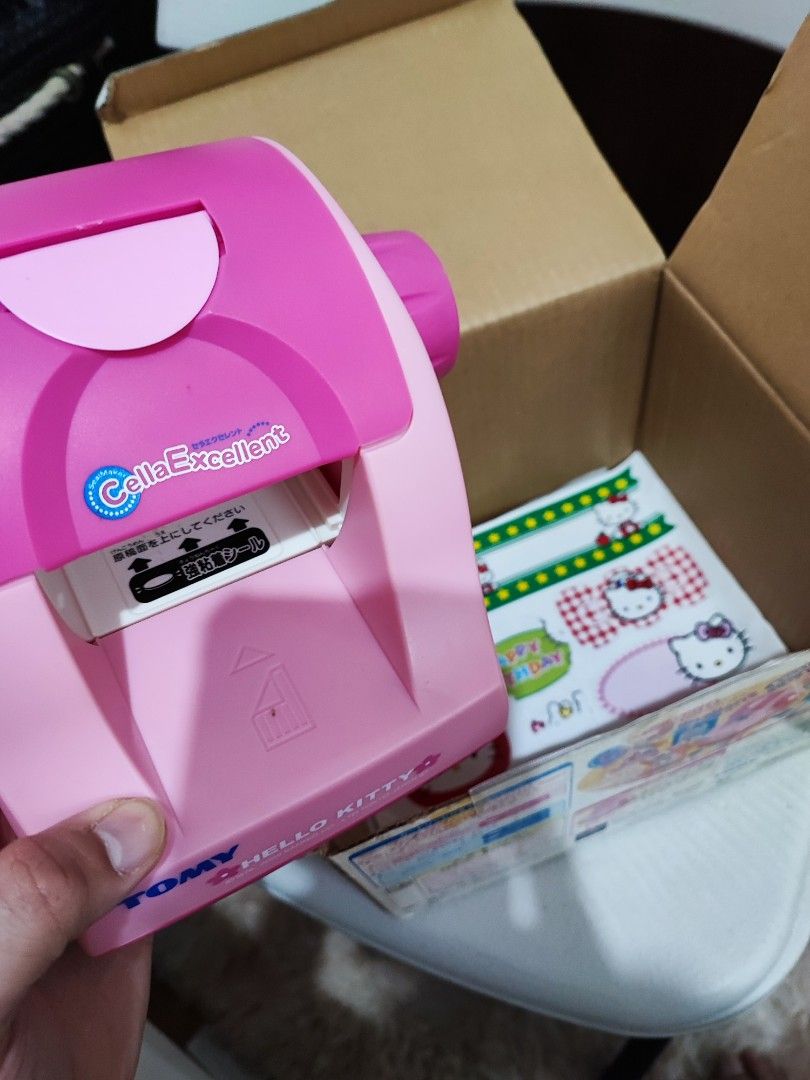 Hello Kitty Sticker Maker, Hobbies & Toys, Toys & Games on Carousell