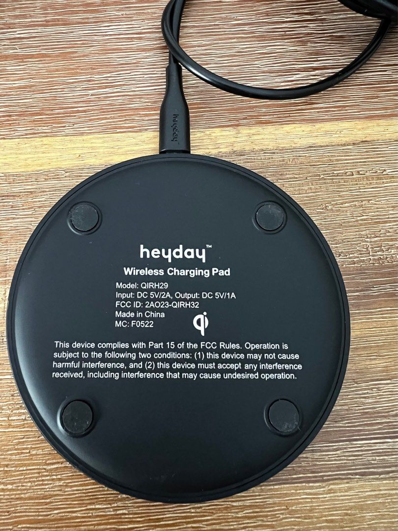 Heyday Wireless Charger, Mobile Phones & Gadgets, Mobile & Gadget ...