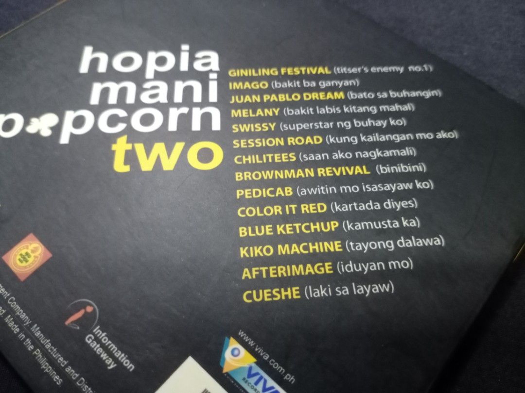 Hopia Mani Popcorn 2 Best of Manila Sound, Hobbies & Toys, Music ...