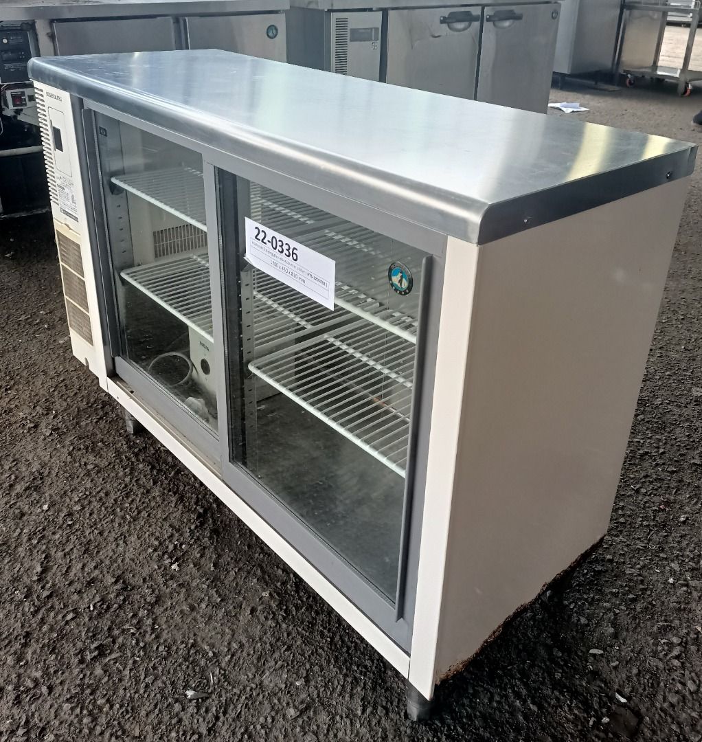 Hoshizaki 2 sliding glass door counter chiller, TV & Home Appliances, Kitchen Appliances ...