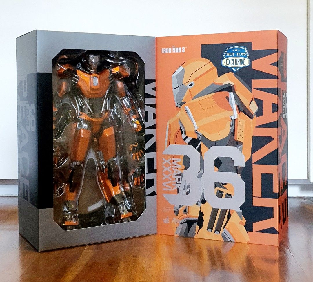 Hot Toys Iron Man Mark 36 (XXXVI) Peacemaker, Hobbies & Toys, Toys ...