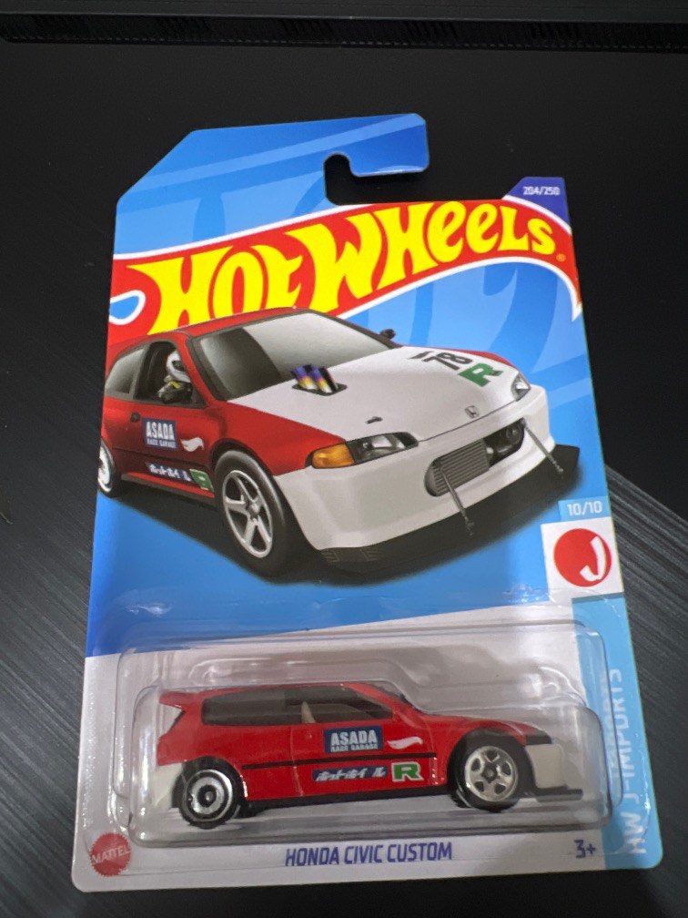 Hotwheels Civic Custom Hobbies And Toys Toys And Games On Carousell