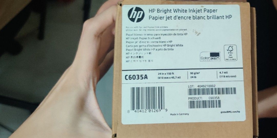 HP DesignJet T120 Printer/Plotter, Computers & Tech, Printers, Scanners ...