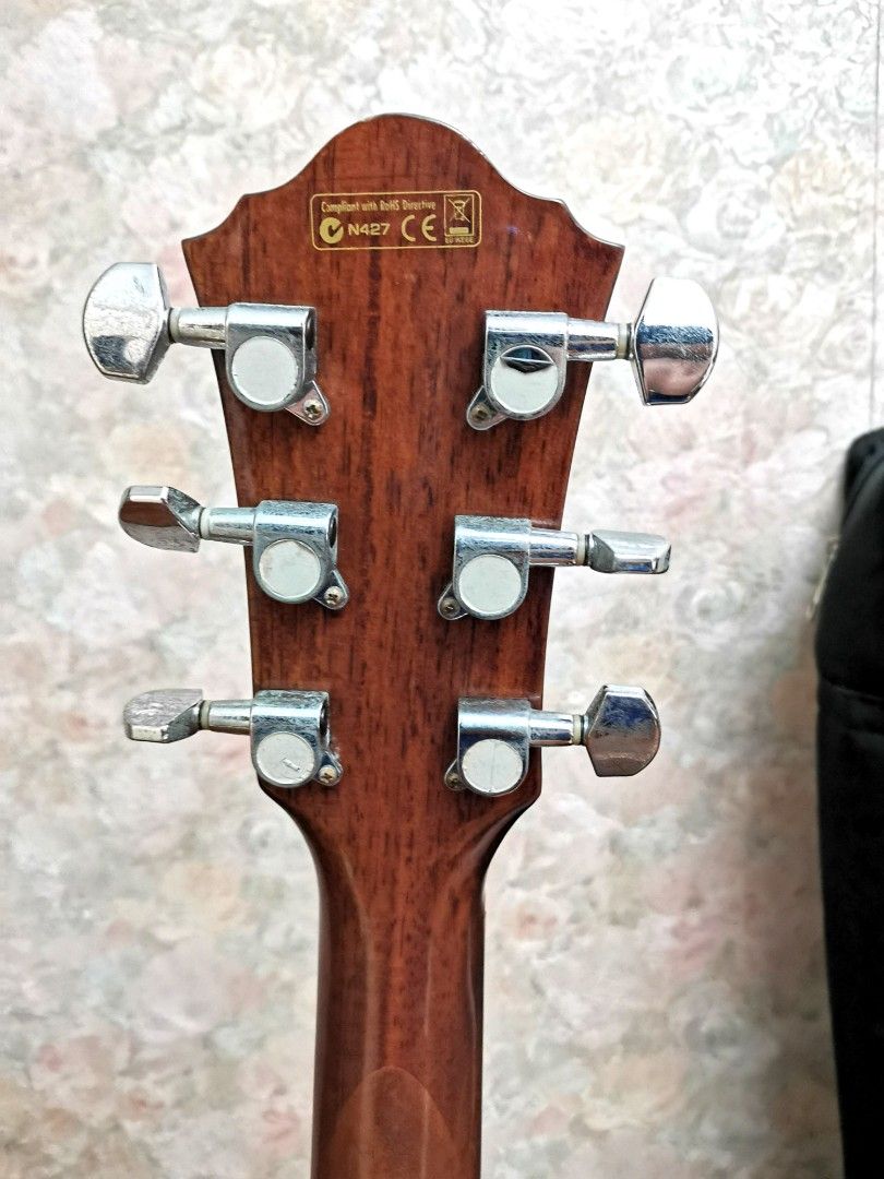 Ibanez Acoustic Guitar V72ECE-NT, Hobbies & Toys, Music & Media ...