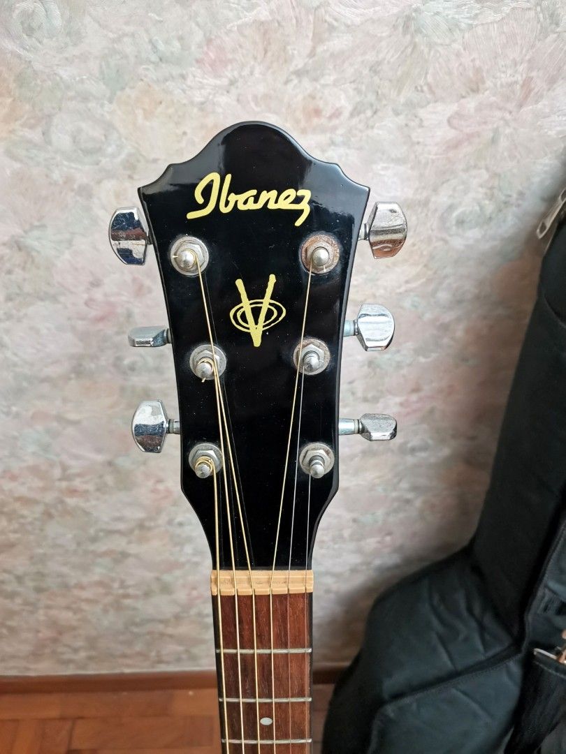 Ibanez Acoustic Guitar V72ECE-NT, Hobbies & Toys, Music & Media ...