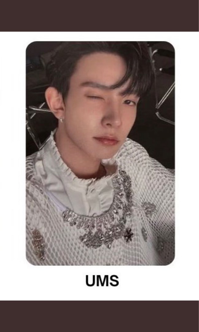 Enhypen Heeseung wink photocard SADAME UMS, Hobbies & Toys, Memorabilia ...