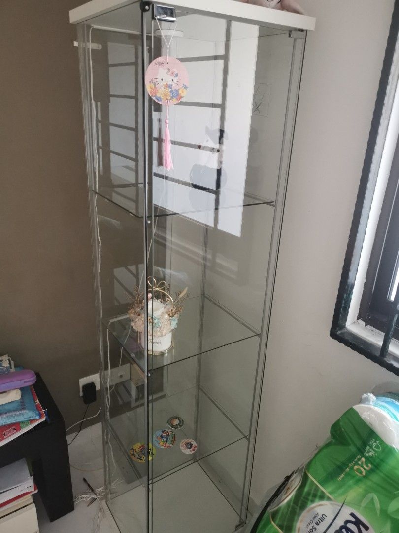 Ikea display shelf with lights, Furniture & Home Living, Furniture ...