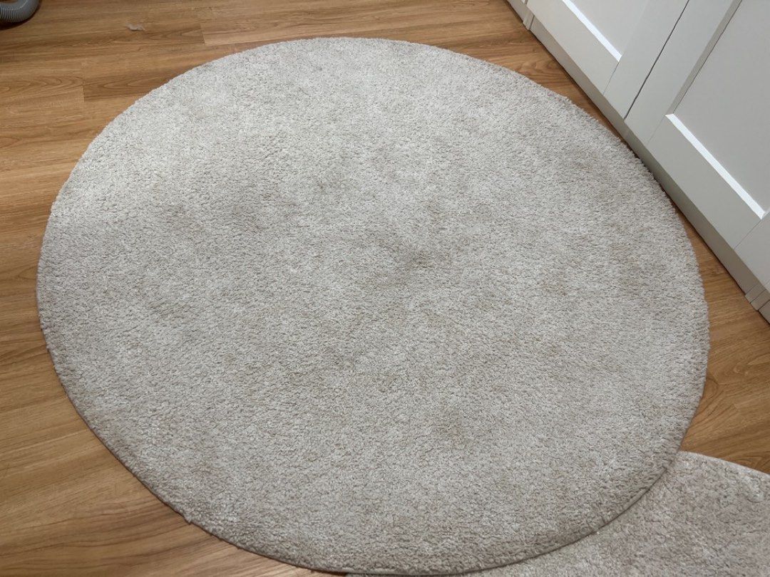 IKEA Round Carpet, Furniture & Home Living, Home Decor, Carpets, Mats ...