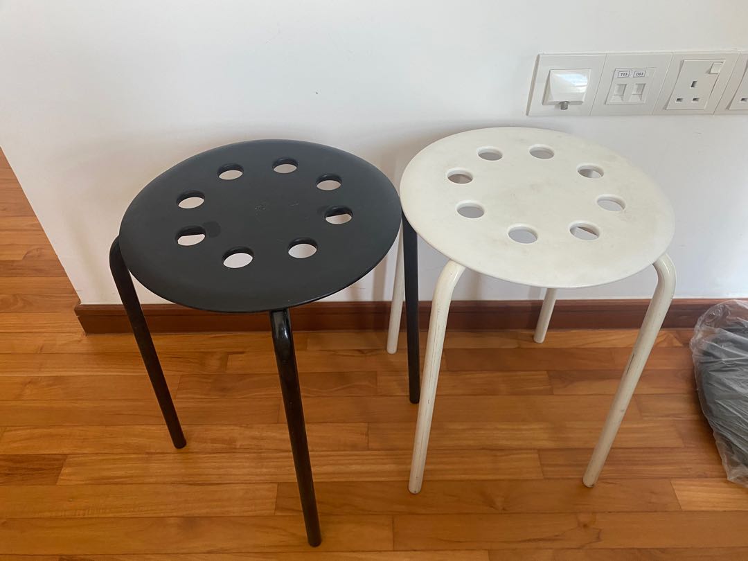 Ikea stool, Furniture & Home Living, Furniture, Chairs on Carousell