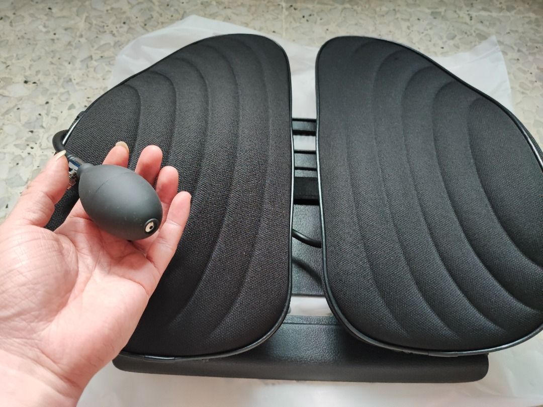 Inflatable Spinal Support (Like Reebok Pump Technology) Back Rest ...