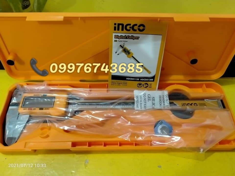 INGCO 200mm Digital Caliper, Commercial & Industrial, Industrial ...