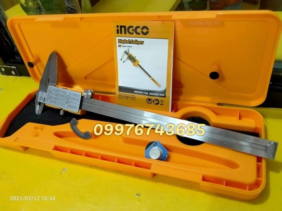 INGCO 200mm Digital Caliper, Commercial & Industrial, Industrial ...