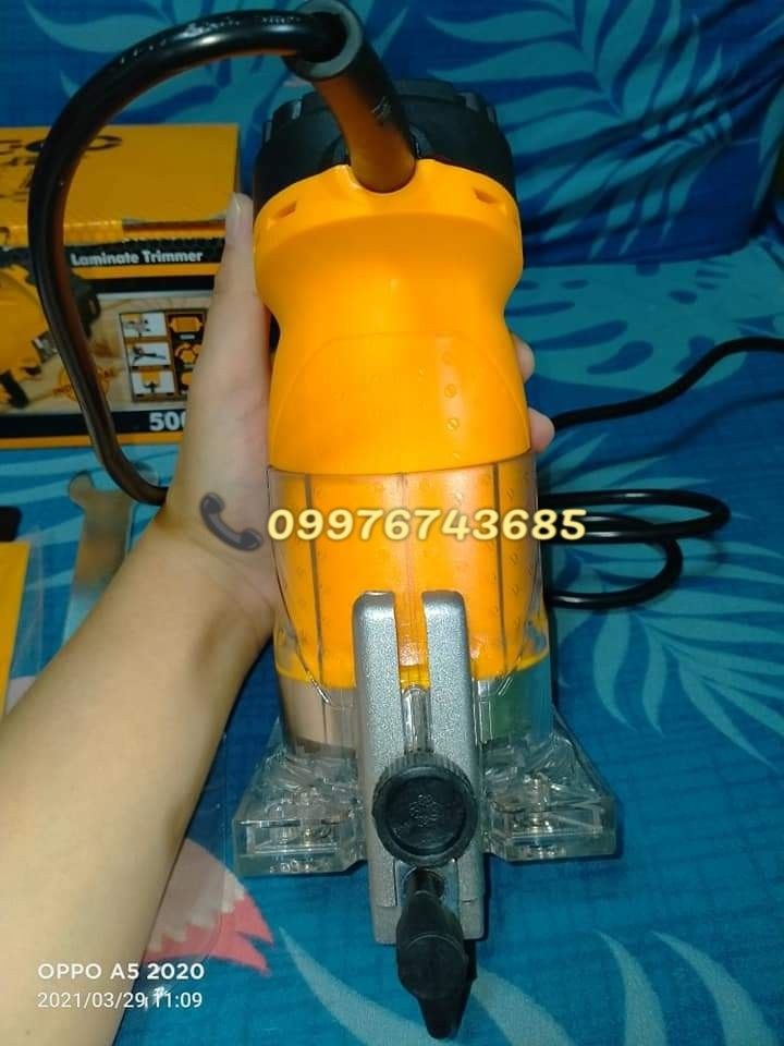 INGCO 500W / 600W Palm Router / Laminate Trimmer (PLM5002 / PLM6001 ...