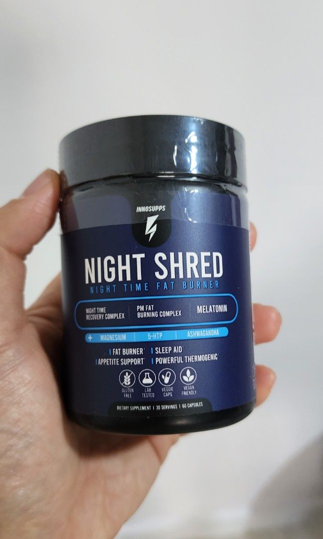 Innosupps Night shred, Health & Nutrition, Health Supplements, Vitamins ...