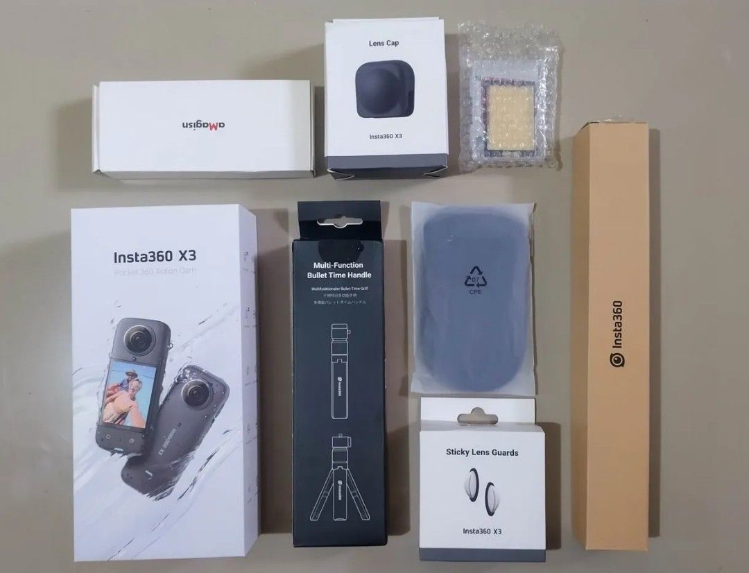 Insta 360 X3 Bullet Time Kit, Photography, Cameras on Carousell