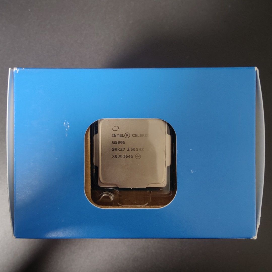 Intel G5905 CPU PROCESSOR, Computers & Tech, Parts & Accessories ...