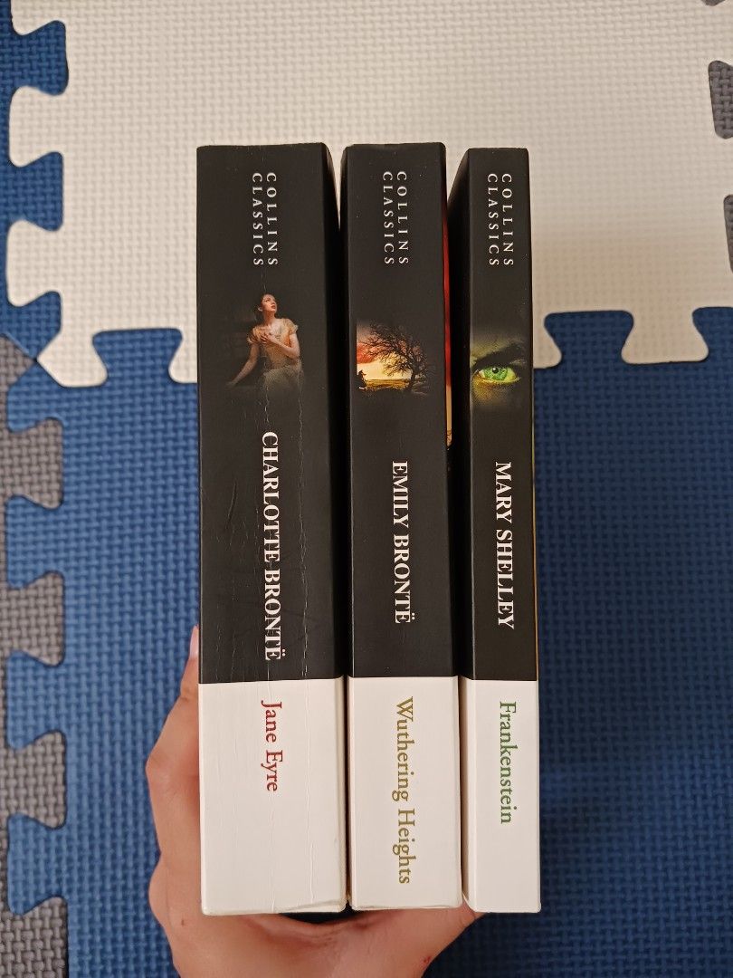 Jane Eyre, Wuthering Heights, and Frankenstein Bundle, Hobbies & Toys ...