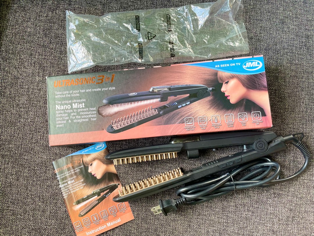 JML Straightening & Curling Brush, Beauty & Personal Care, Hair on ...