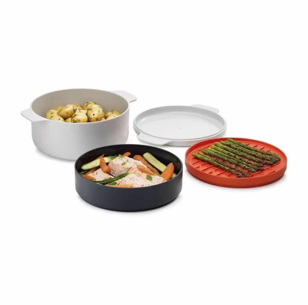 Joseph Joseph M-Cuisine Microwavable Heat Safe Fish Meat Vegetable ...