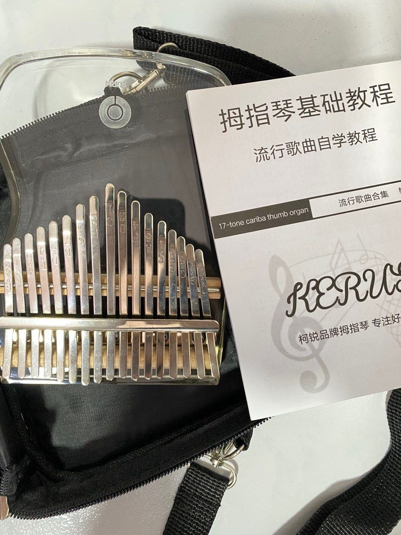 Kalimba Set (Crystal glass), Hobbies & Toys, Music & Media, Musical ...