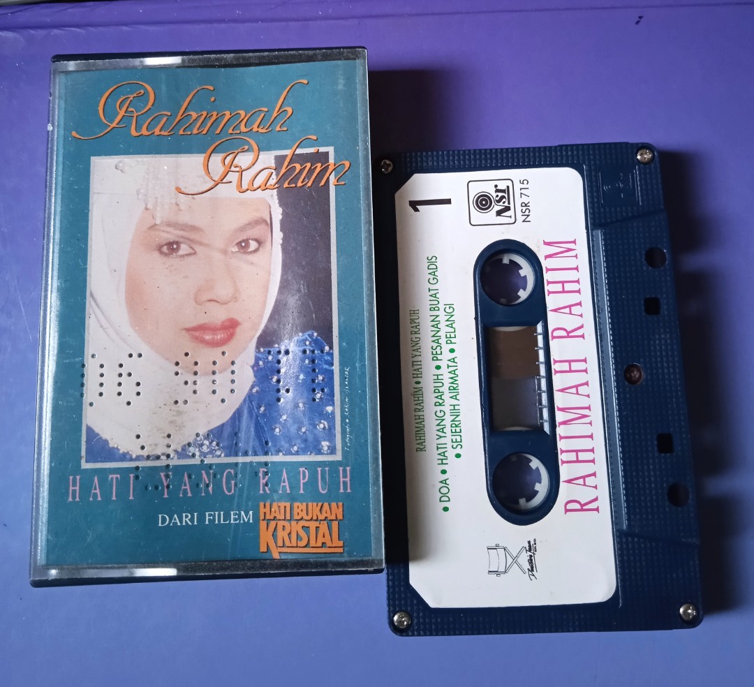 Kaset Rahimah Rahim, Hobbies & Toys, Music & Media, CDs & DVDs on Carousell