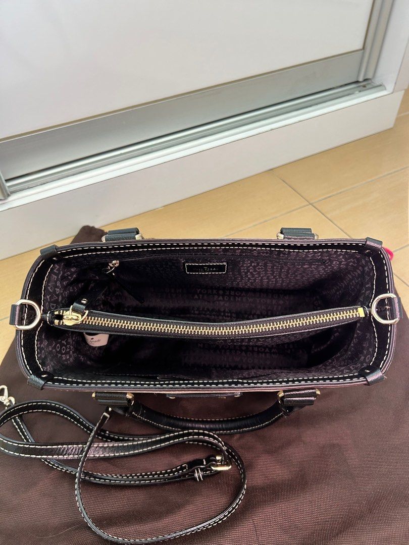 Kate Spade box bag, Luxury, Bags & Wallets on Carousell
